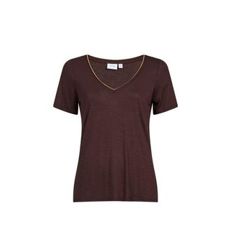 Vila T-shirt Vinoel col V