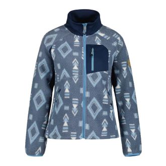 Icepeak Icepeak - Millstadten Durchgehender Rei&szlig;verschluss Fleecejacke f&uuml;r Damen (Blau)