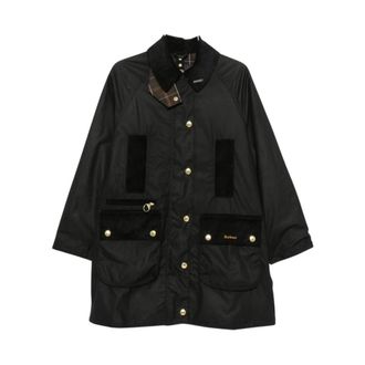 Barbour Moderne Beaufort Wachsjacke - - Jackets - Damen - Schwarzk - XS