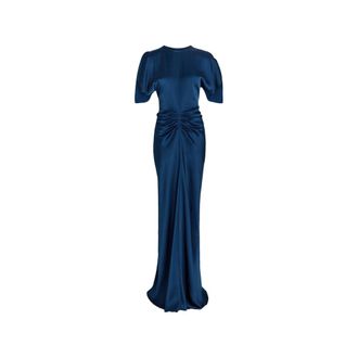 Victoria Beckham Isabella Gathered Maxi Dress
