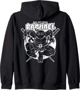 Teenage Mutant Ninja Turtles TMNT Raphael Cool Crude Ninja Schablone Graffiti Classic Pose Kapuzenjacke