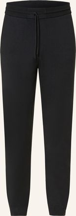 HUGO BOSS Sweatpants Civic Aus Strick blau
