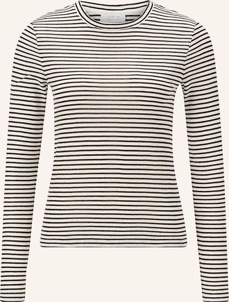 Rich & Royal Longsleeve Mit Glitzergarn braun
