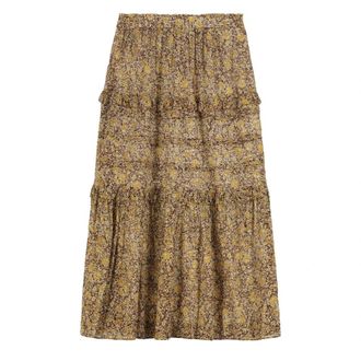 Isabel Marant Rock mit R&uuml;schen Volomia - - Skirts - Damen - Mehrfarbig - 2XS