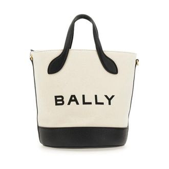 Bally Femme, Sacs, Beige, Taille: ONE Size Sac Seau en Cuir Fabriqu&eacute; en Chine