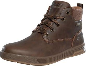 Skechers Homme Bottes Imperm&eacute;ables Cavell Isaac, Chocolate, 41.5 EU