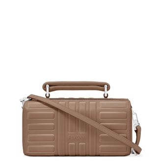 Rimowa Groove - Leder Umh&auml;ngetasche Small in Umber Braun