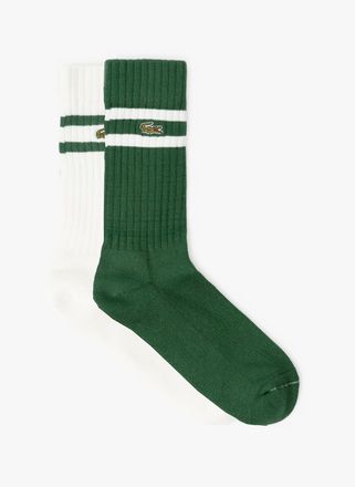 Lacoste Lot de 2 paires de chaussettes &eacute;paisses