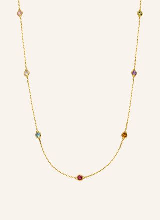 Leaf Halskette Fine Gems Aus 14 Karat Gelbgold gold