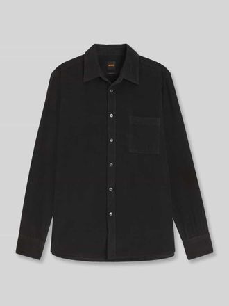 Boss Orange by Hugo Boss Regular Fit Freizeithemd aus reiner Baumwolle Modell Relegant