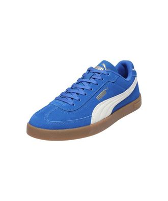 Puma Puma Unisex Puma Club II Era, Wildleder-Sneaker, Bergblau Puma Wei&szlig;, 40.5 EU