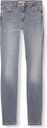 Tommy Hilfiger Damen Th Flex Como Skinny Rw Bria Hose, Grau (Bria), W24/L32