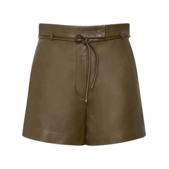 Max Mara Short Shorts - Femme - Shorts - Brun - Taille: 36 FR