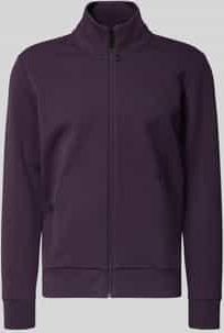 HUGO BOSS Regular Fit Sweatjacke aus Baumwoll-Mix Modell SKAZ