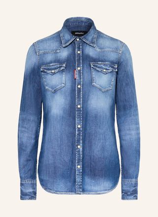 Dsquared2 Jeansbluse blau