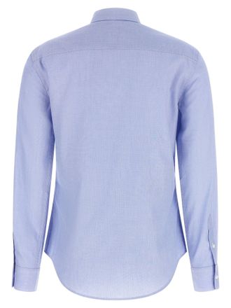 Polo Ralph Lauren Bow-Collar Cotton Shirt - lavender