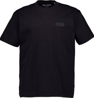 Marc O'Polo Herren T-Shirt schwarz Baumwolle