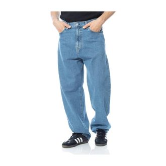Carhartt Work in Progress Steingewaschene Blaue Denim Hose - - Jeans - Herren - Blau - W33