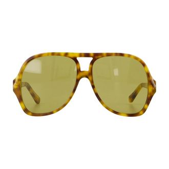 Chlo&eacute; Pilot Sonnenbrille - - Accessories - Damen - Braun - 58 MM