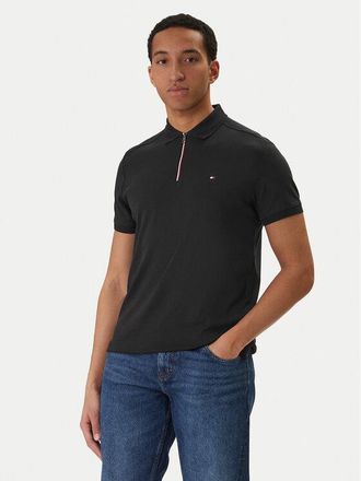 Tommy Hilfiger Poloshirt MW0MW41613 Schwarz Regular Fit