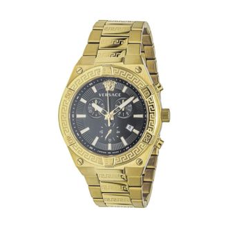Versace Chronograph Uhr - - Accessories - Herren - Gelb - ONE SIZE