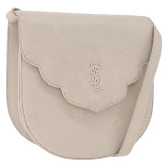 Saint Laurent Pre-owned Vintage Schultertasche - - Pre-owned - Damen - Beige - ONE SIZE