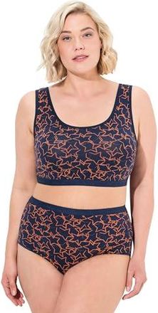 Ulla Popken Femme Grandes Tailles Bustier, Fermeture Devant cuivre 62+ 791580680-62+