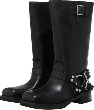 Michael Kors Stiefel & Boots - Crosby Moto Boot - Gr. 41 (EU) - in Schwarz - f&uuml;r Damen