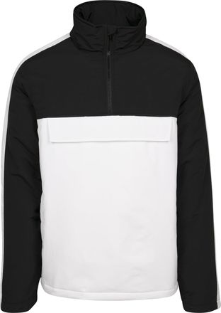 Urban Classics Herren 2-Tone Padded Pull Over Jacket Jacke, per Pack Mehrfarbig (White/Black 01248), X-Large (Herstellergr&ouml;&szlig;e: XL)