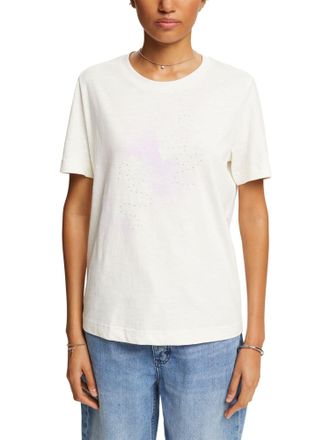 Esprit Damen 024ee1k321 T-Shirt, 055/Ice, Medium