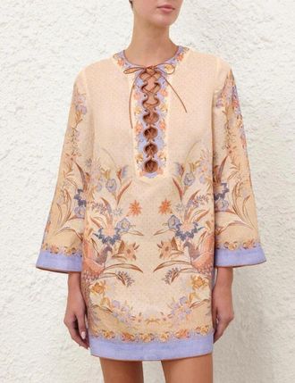 Zimmermann Zimmer Dress - Beige