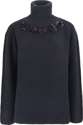 P.A.R.O.S.H. P.a.r.o.s.h., Damen, Strickwaren, Schwarzk, XSGröße