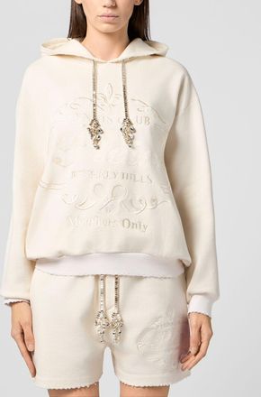 Philipp Plein Sweatshirt Damen Farbe Wei&szlig;