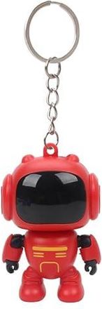 Generic Breloque de sac - Pendentif robot articul&eacute;, yeux lumineux pour cl&eacute;s de voiture - pour femmes et hommes - pour portefeuille, sac d&eacute;cole, sac &agrave; main, ma