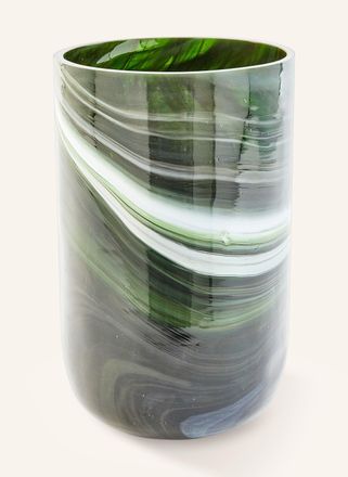 Pols Potten Polspotten Vase Marbled Glass Medium gruen
