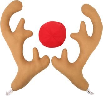 Generic Auto Geweih Dekorationen - Lustiges Rentiergeweih für Auto, Weihnachtsdekoration für Fahrzeuge | Niedliche Auto für die Weihnachtsfeiertage, einfach d