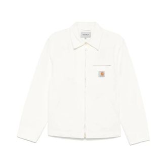 Carhartt Work in Progress Ikonic Detroit Jacke in Off White - - Jackets - Herren - Wei&szlig; - M