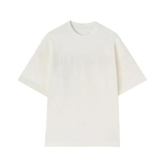 Jil Sander T-Shirt mit Logo-Print - - Tops - Herren - Wei&szlig; - L