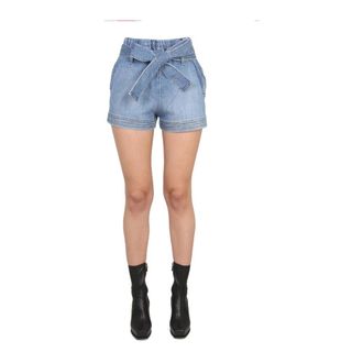 Stella McCartney Damen, Shorts, Blau, W29Gr&ouml;&szlig;e