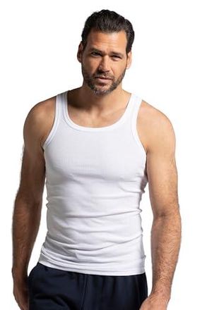 JP1880 JP1880 Unterhemd Tank Tricot, Blanc, 6XL Haut Homme