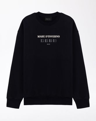 D.A.T.E. sweatshirt mare dinverno blue