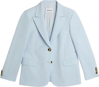 Sand Copenhagen Sand, Femme, Vestes, Bleu, Taille: 36 FR 3596 Ginette Blazer