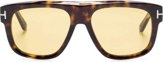 Tom Ford Eyewear lunettes de soleil Icon - Marron