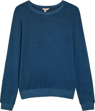 Eberjey Gerippter Pullover - Blau