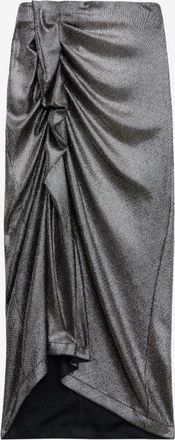 Isabel Marant Jupe Dolene - Femme - Noir M&eacute;tallique - Taille 34 - Marant &Eacute;toile