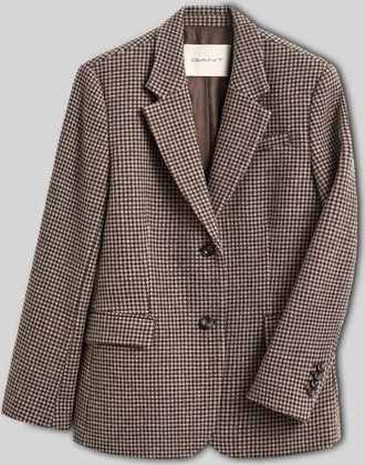 GANT Regular Fit Kurzblazer aus reiner Wolle