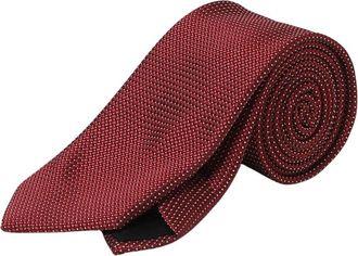 HUGO BOSS Homme, Accessoires, Rouge, Taille: ONE Size Cravate sophistiqu&eacute;e &agrave; pois