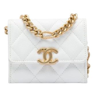 Chanel Pre-owned Vintage Mini Flap Crossbody - - Pre-owned - Damen - Wei&szlig; - ONE SIZE