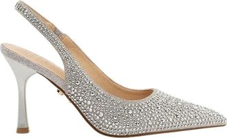 Twentyfourhaitch Femme, Chaussures, Gris, Taille: 38 EU Eindhoven Escarpin Slingback