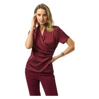 Joseph Ribkoff Stylisches Top mit Einzigartigem Design - - Blouses & Shirts - Damen - Braun - 2XL